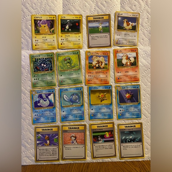 Pokemon | Toys | Original Base Set Japanese Pokemon Pocket Monster ...